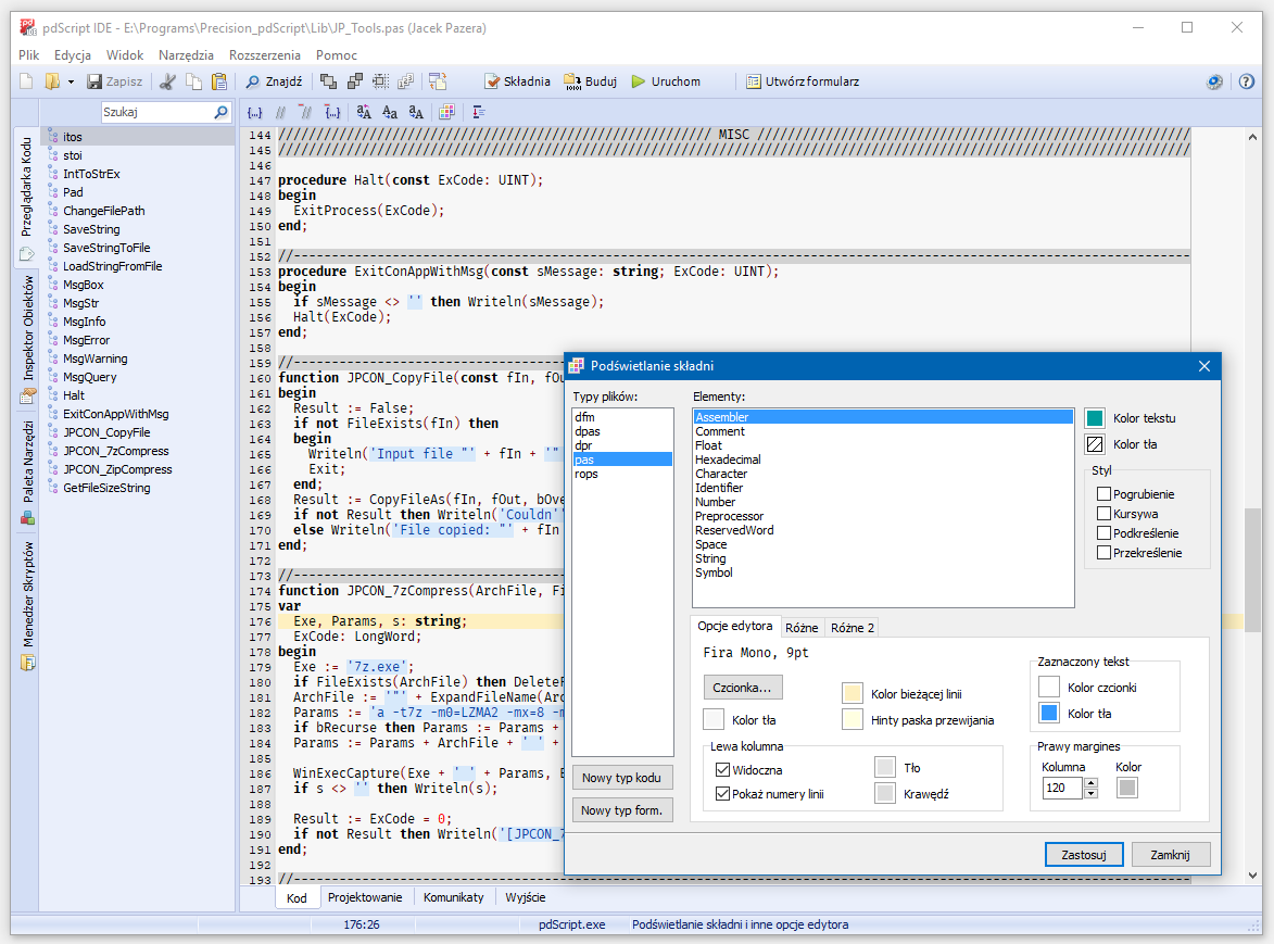 GitHub - jackdp/pdScript-IDE-Polish: Polish translation for the pdScript IDE.