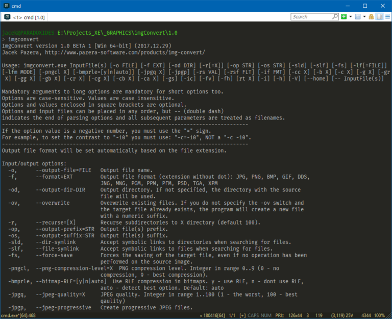 ImgConvert - Pazera Software